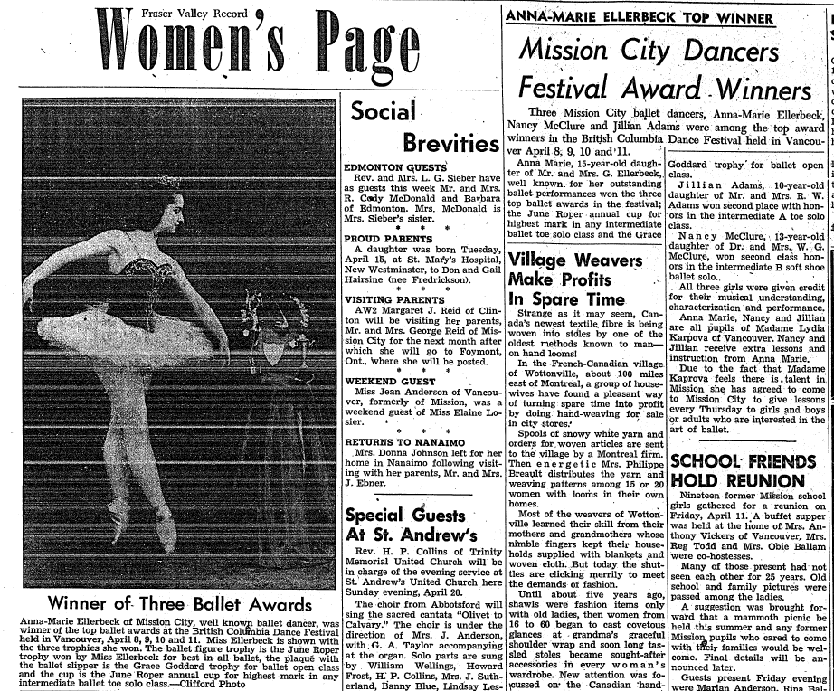 School Sports: Its Impact on Mission Teenagers in the 1950s – School ...